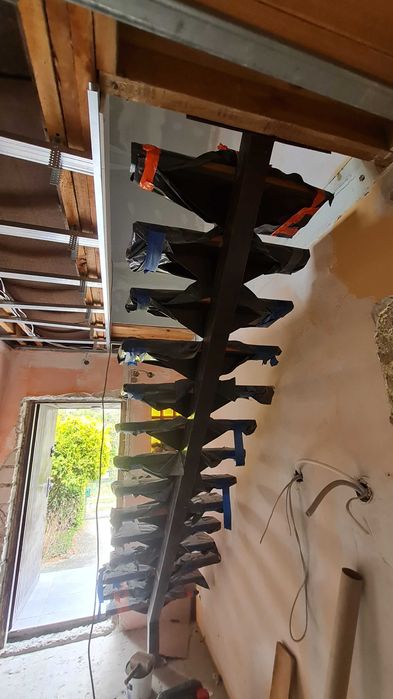 Schody kacza stopa, gęsia stopa. Schody do altany, antresola Skoki • OLX.pl