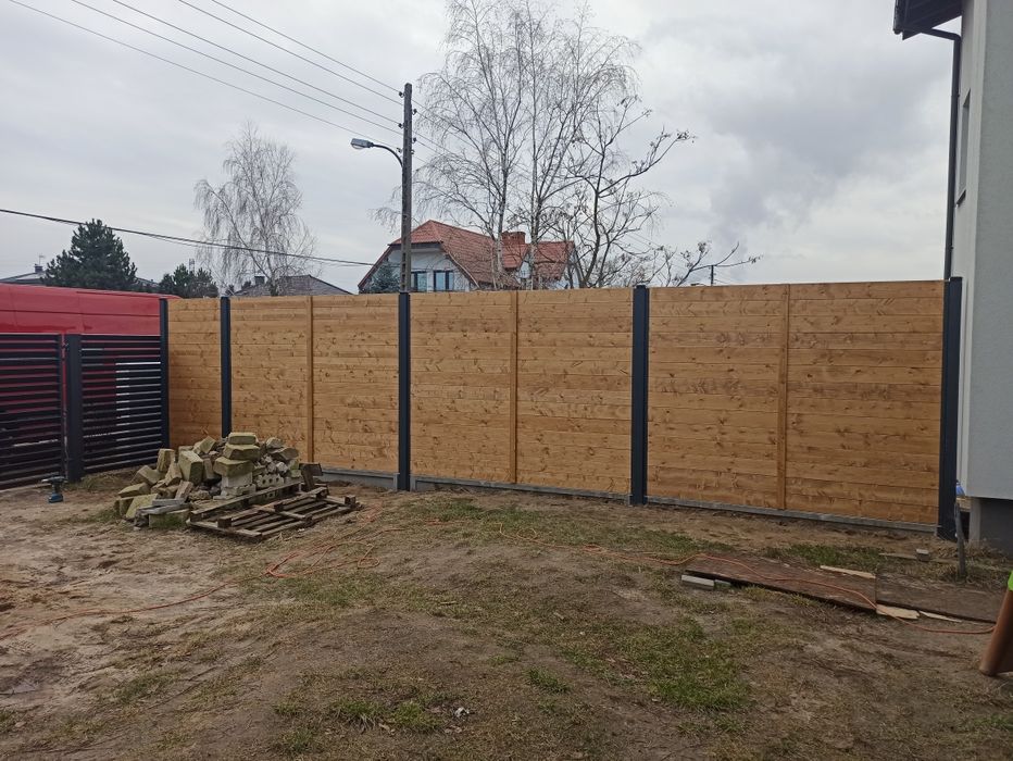 Ogrodzenie drewniane Grodzisk Mazowiecki • OLX.pl