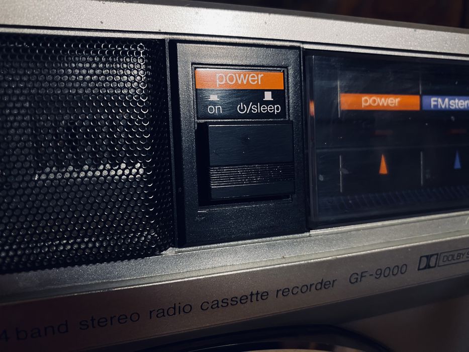 Sharp GF-9000 ghettoblaster boombox radiomagnetofon Wólka Pracka • OLX.pl