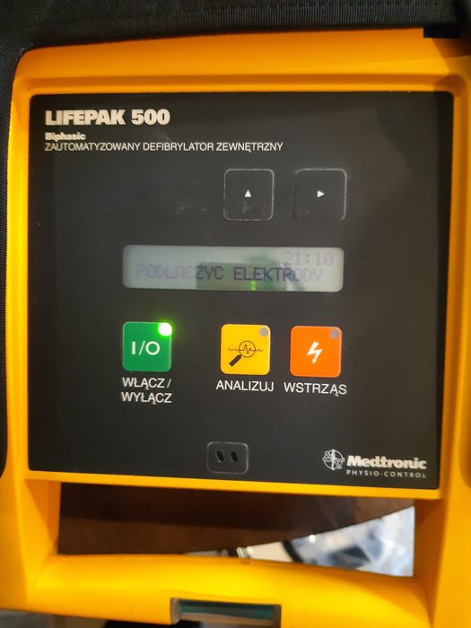 Defibrylator AED Medtronic Lifepak 500 Ustanów • OLX.pl