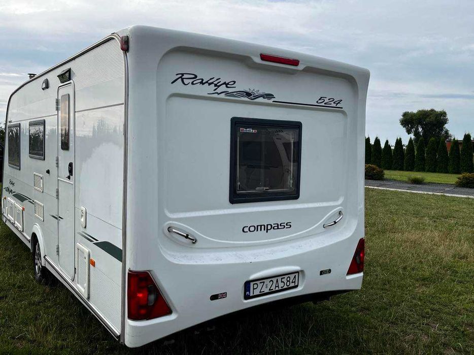 Przyczepa Kempingowa Compass Rallye 524 Tulce • OLX.pl