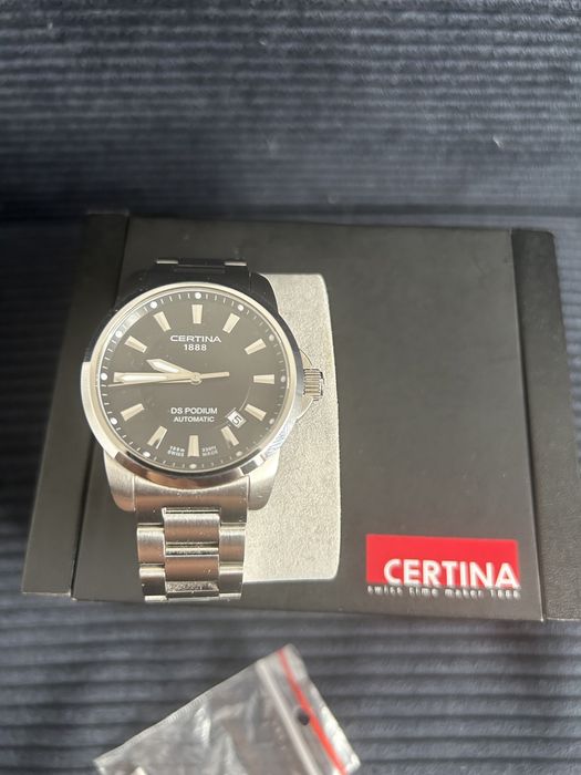 Certina ds podium automat szafirowe szklo dokumety c633.7129.42.61 Łebno • OLX.pl