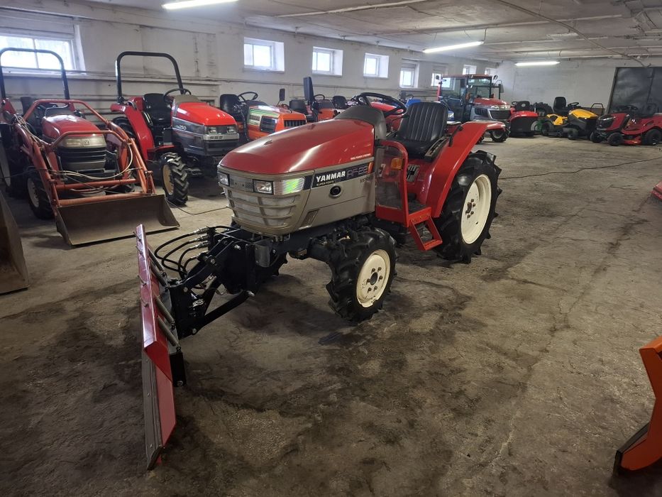 Traktor traktorek 4x4 gwarancja yanmar Af 22 manual pług do śniegu 22 Łańcut • OLX.pl