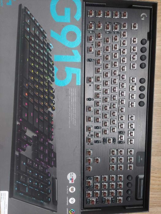 Logitech G815 G915 Разборка и Ремонт (свичи, кейкапы, плейт, батарея): 167 грн. - Периферійні ...