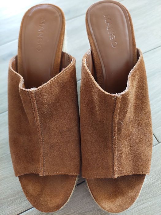 Sandálias castanhas MANGO Charneca De Caparica E Sobreda • OLX Portugal