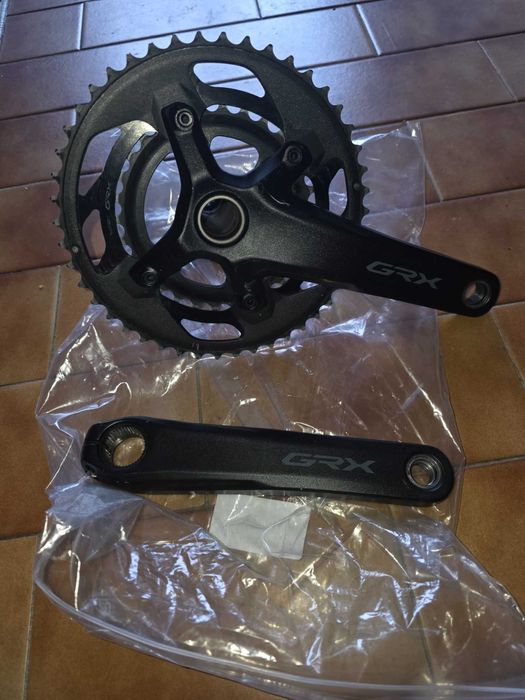 Pedaleiro Shimano GRX FC-RX600-2x11 (46/30) Mina De Água • OLX.pt