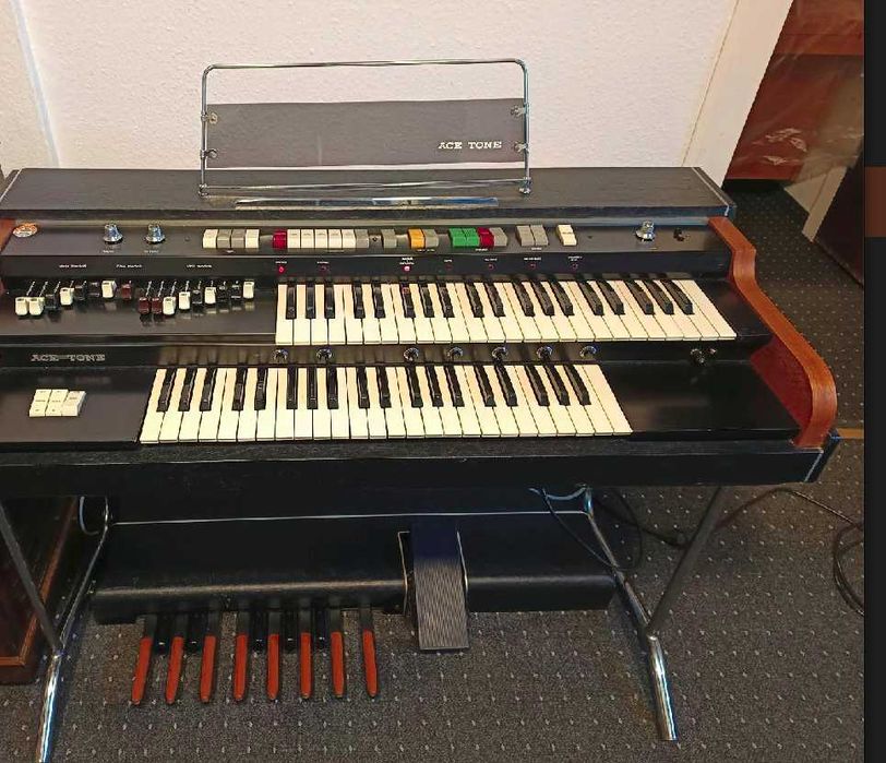 FILMY Agresywne organy Ace Tone GT7 1971 Hammond pre Roland Leslie ...