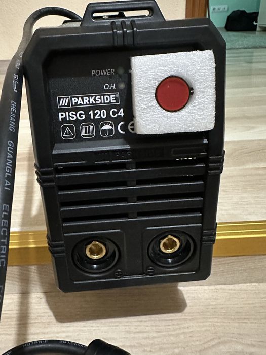 Інверторний зварювальний апарат Parkside PISG 120 C4 120 Ампер: 1 900 ...