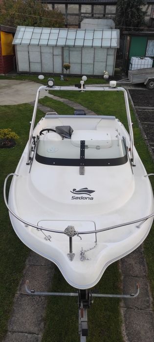 Łódź wędkarska kabinowa Quiksilver 435 ,Mercury 40 ZAREZERWOWANA ...