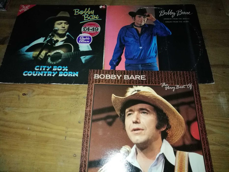 7 Lps do Bobby Bare a 6,50 cada Coimbra (Sé Nova, Santa Cruz, Almedina ...