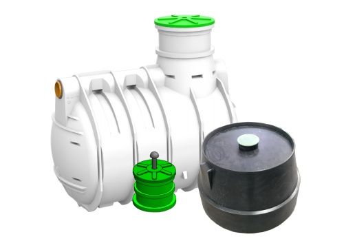 Oczyszczalnia Biologiczna Haba Bio Easy Flow MAX 5 Kompostownik ...