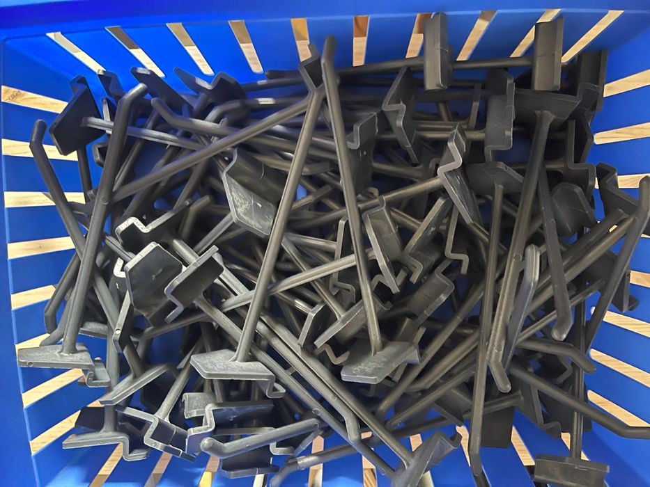 Haczyki pojedyncze Spacewall pleksa szary 15cm wyposażenie sklepu Wrocław Psie Pole • OLX.pl