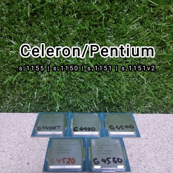 Процесори (CPU) Intel Celeron/Pentium (2Gen/3Gen/4Gen/6Gen/7Gen/8Gen): 50 грн. - Комплектуючі та ...