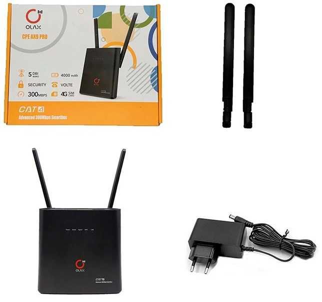 Роутер 4G Olax AX9 Pro з АКБ 4000 мАг: 1 799 грн. - Периферийные устройства Киев на Olx