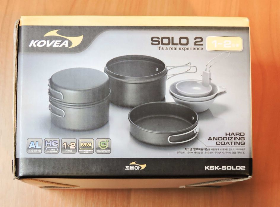 Набір посуду Kovea KSK-SOLO2 (7 предметів): 1 750 грн. - Інші туристичні товари Київ на Olx