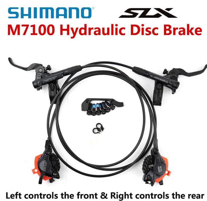 Комплект гидравлических тормозов Shimano SLX BR-M7100, G05S: 4 950 грн ...