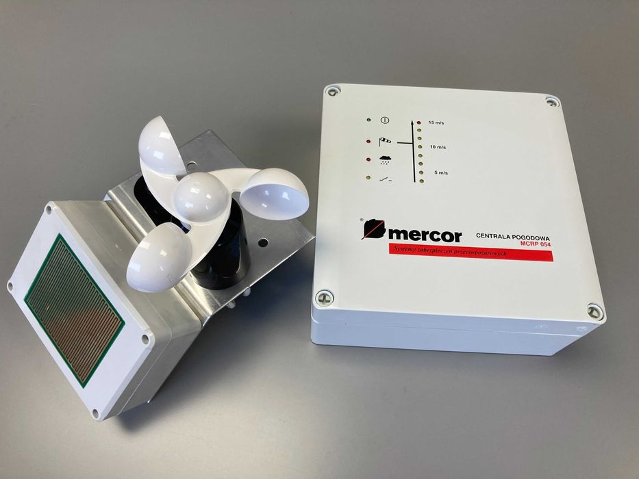 Centrala pogodowa Mercor MCR P054 - nowa, faktura, dostępna od ręki Pszczyna • OLX.pl