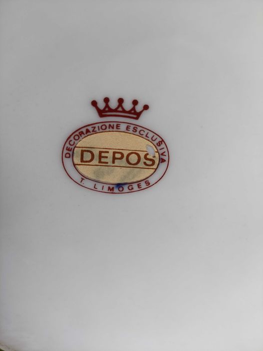 Lindíssimo pote tamanho grande - louça de Limoges original Sintra ...