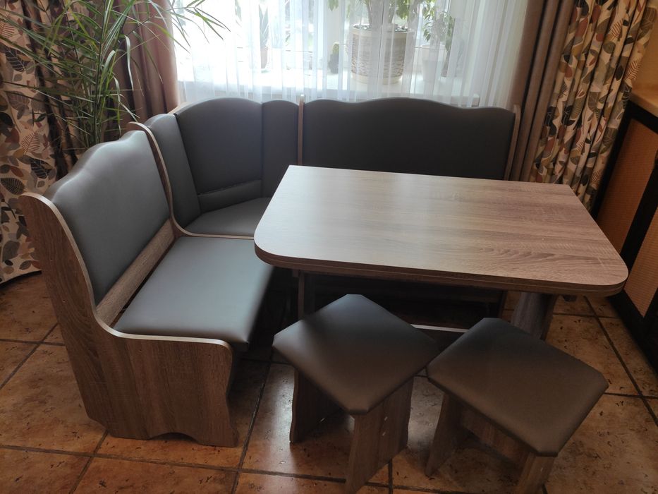 Кухонний куточок куточок стіл 2 табуретки Уголок кухонний куток 5 500 грн Кухонні