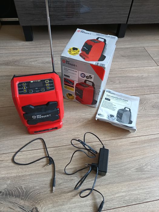 Radio akumulatorowe dab+ FM aux USB My Project na baterie Parkside ...
