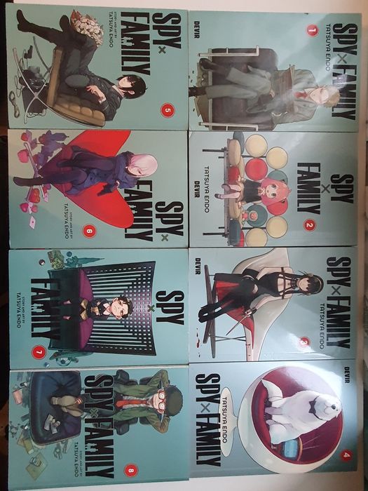 MANGÁ SPY X FAMILY VOL 1-8 (português e em inglês) Almada, Cova Da Piedade, Pragal E Cacilhas ...