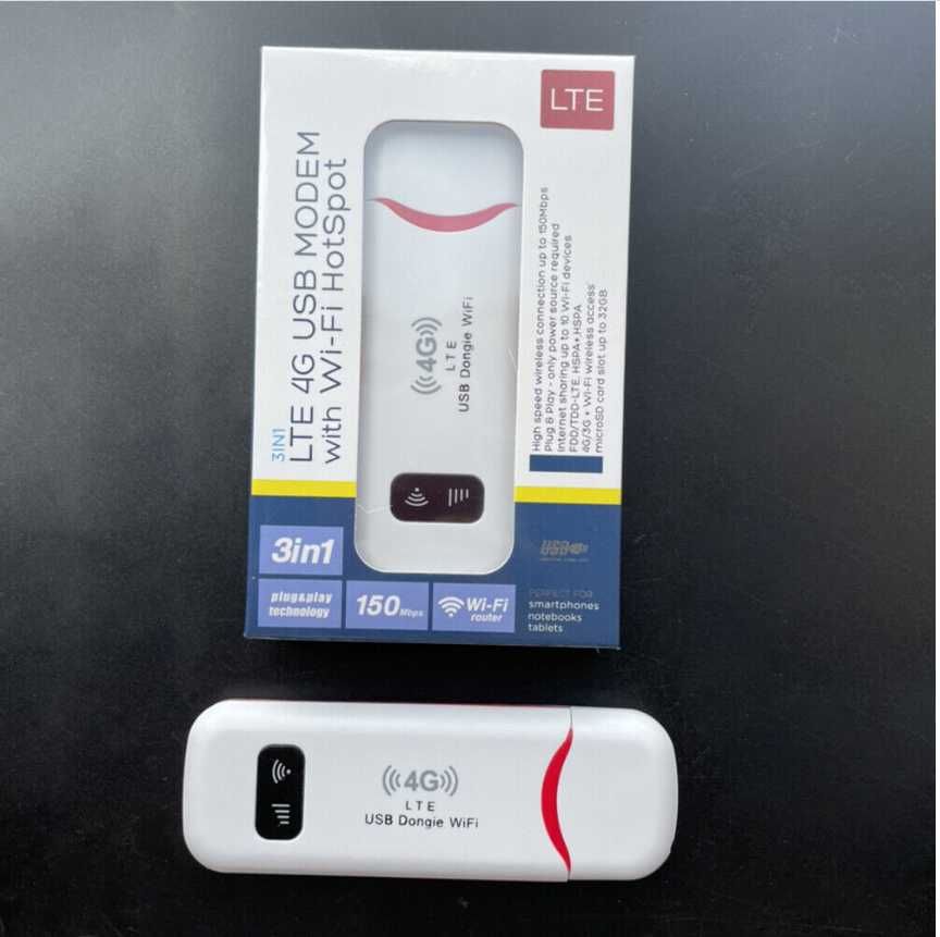 Модем/роутер WI-FI 4G 150 Mbps HotSpot з точкою доступу SIM-карти: 350 ...