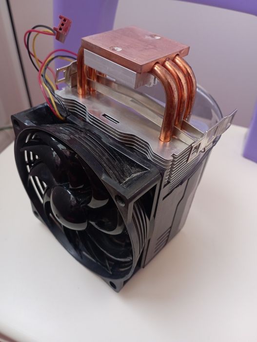 Куллєр cooler master hyper tx2 з охолоджувальними трубками для amd: 350 ...