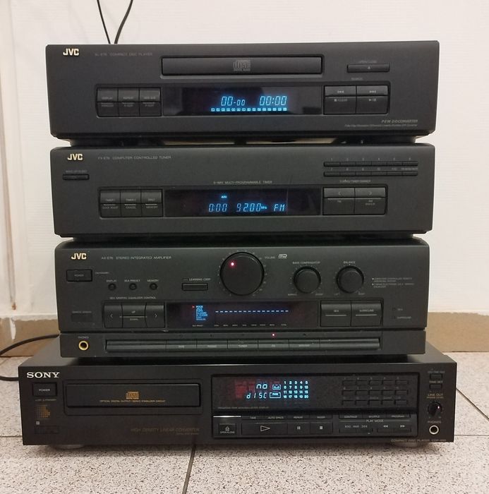 Wieża JVC SONY , Drawsko Pomorskie • OLX.pl