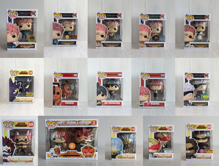 Funko Pop Аніме Атака Титанів, Demon Slayer, One Piece, Pokemon, інші: 550 грн ...