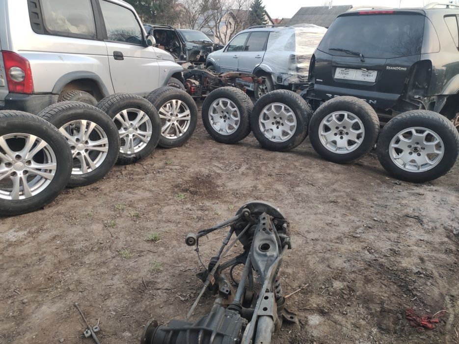 Колеса диски шини 5х130 rexton kyron ssangyong 255 60 r18 рекстон r16 ...