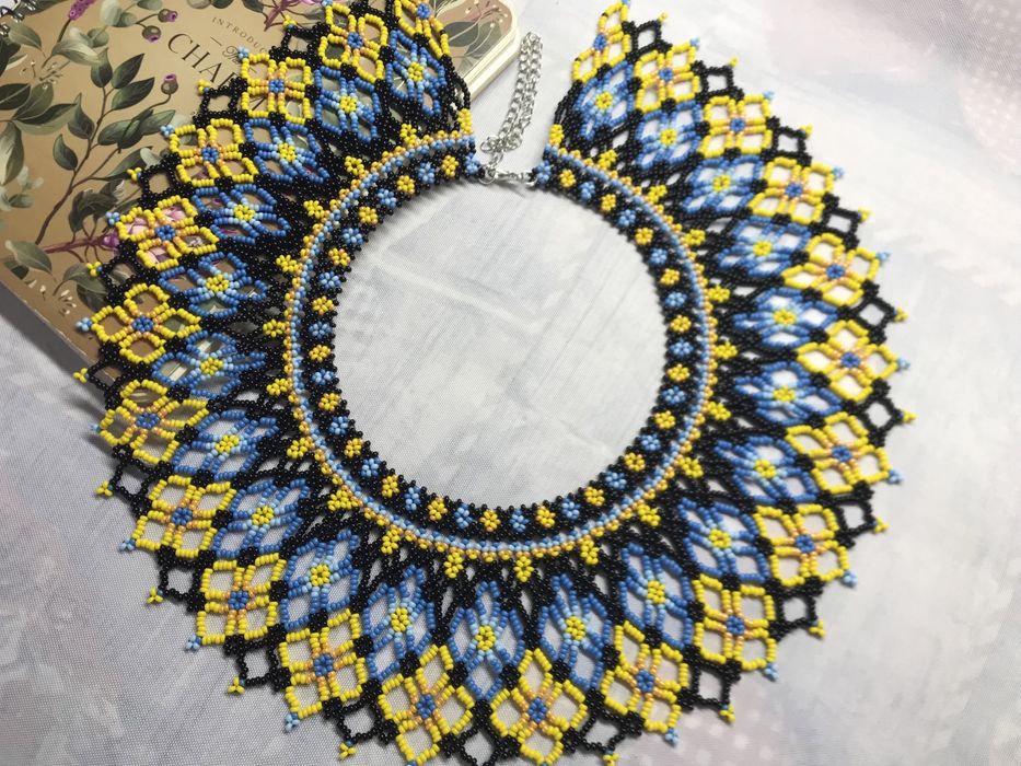 Гердан силянка вироби з бісеру 300 грн Кольє Коломия на Olx