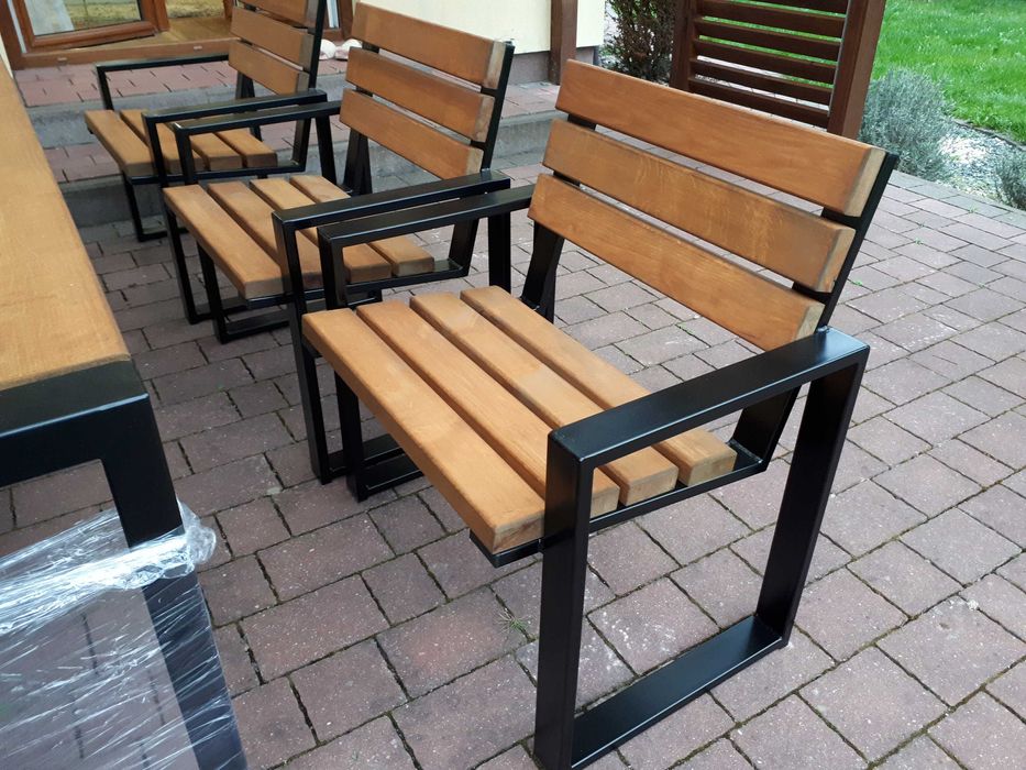 Ławka Ławki Meble Ogrodowe LOFT Nowoczesne Pułtusk • OLX.pl