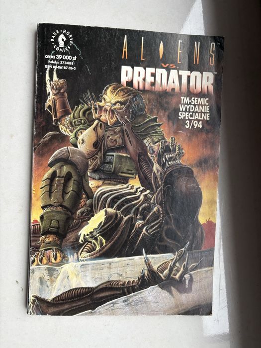 Aliens vs Predator 3/94 TM-Semic komiks Rumia • OLX.pl