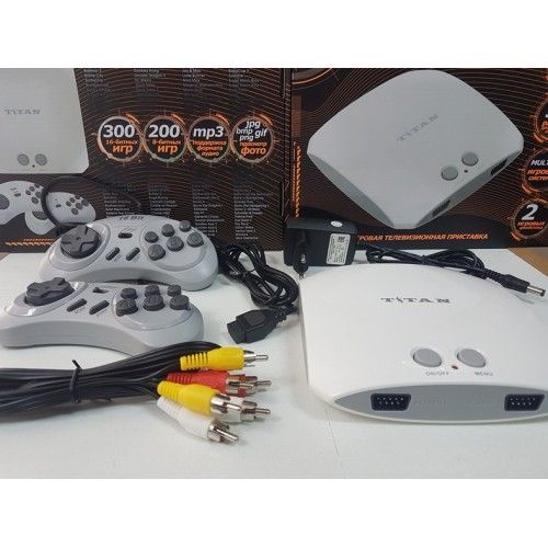 Игровая ТВ приставка Денди+Сега Титан 3 500 встроенных игр Dendy+sega ...