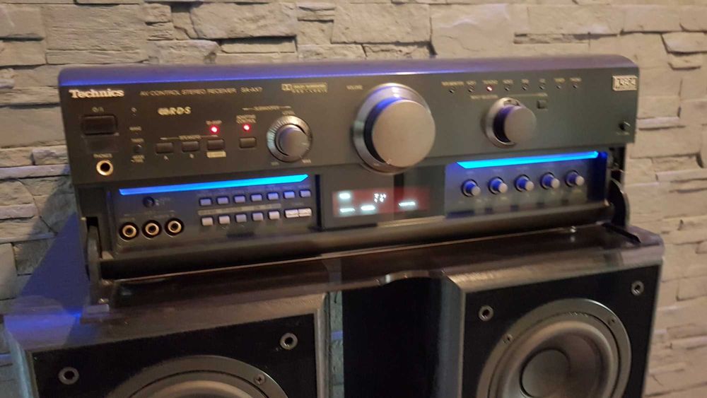Amplituner Technics SA-AX7 w kpl z kolumnami Warszawa Targówek • OLX.pl