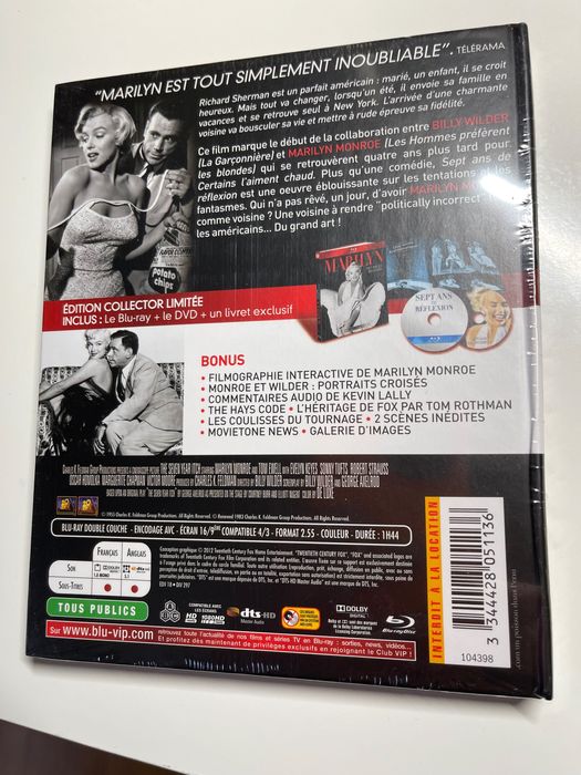 Зуд седьмого года (1955) (Blu-ray) DigiBook: 550 грн. - CD / DVD / Платівки Одеса на Olx