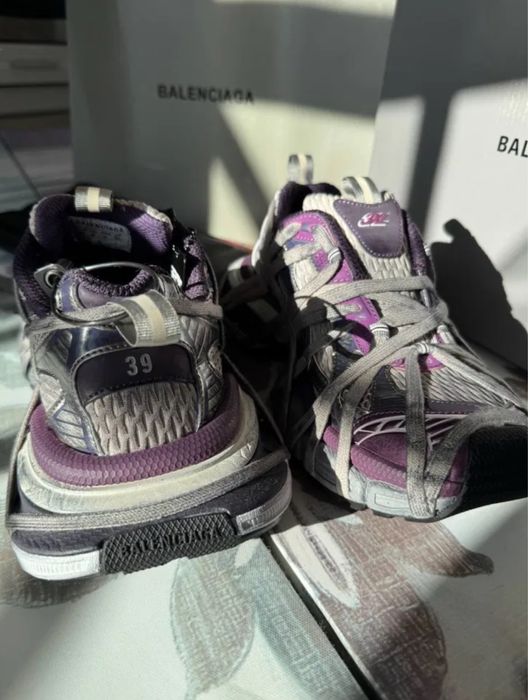 Balenciaga 3XL Extreme Lace Trainers Purple Silver: 4 650 грн. - Інші ...