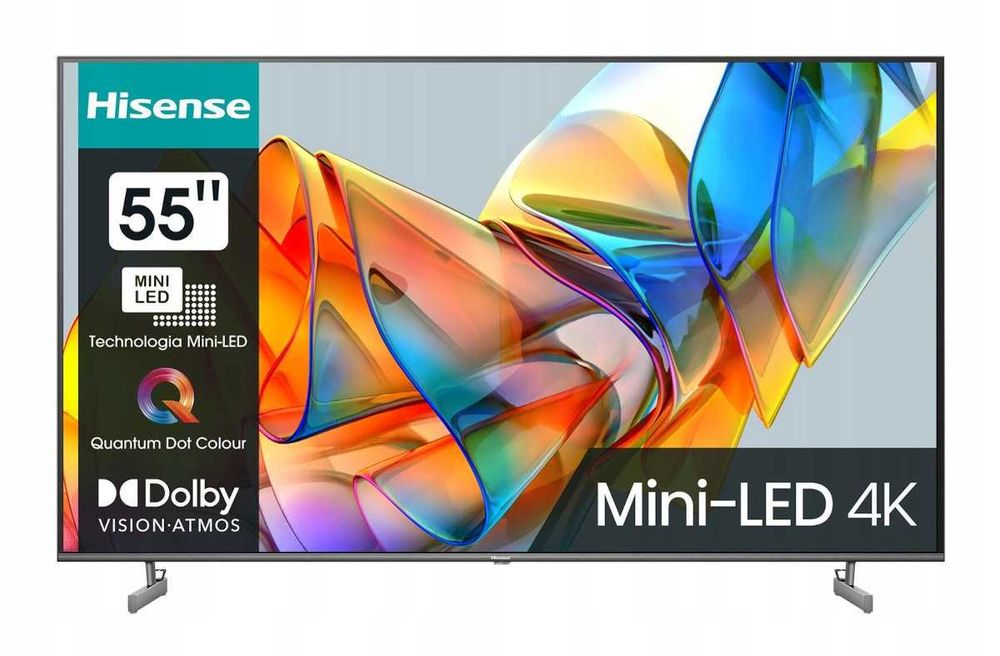 Телевізор 55 дюймів Hisense 55U6KQ (4К Smart TV Bluetooth T2/S2): 27 ...