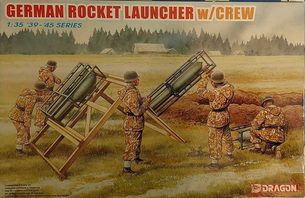 1:35 German Rocket Launcher w/Crew Rzeszów • OLX.pl