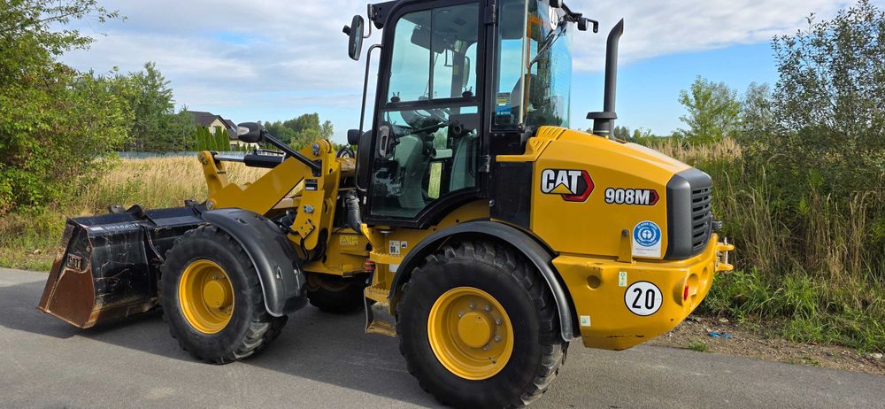 Cat 908M - 2021rok - 1597h / Cat 906, Caterpillar 908, Cat 908 Stalowa ...