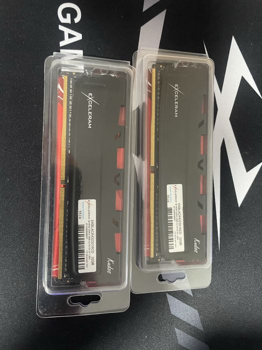 DDR4 32gb (2x16) Exceleram: 3 300 грн. - Комплектуючі та запчастини ...