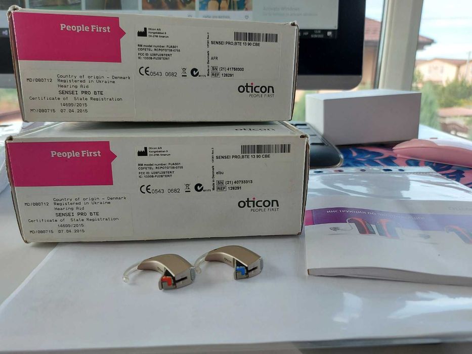 Слухові апарати Oticon Sensei Pro Bte 13 90 Cbe 20 000 грн Інша електроніка Київ на Olx