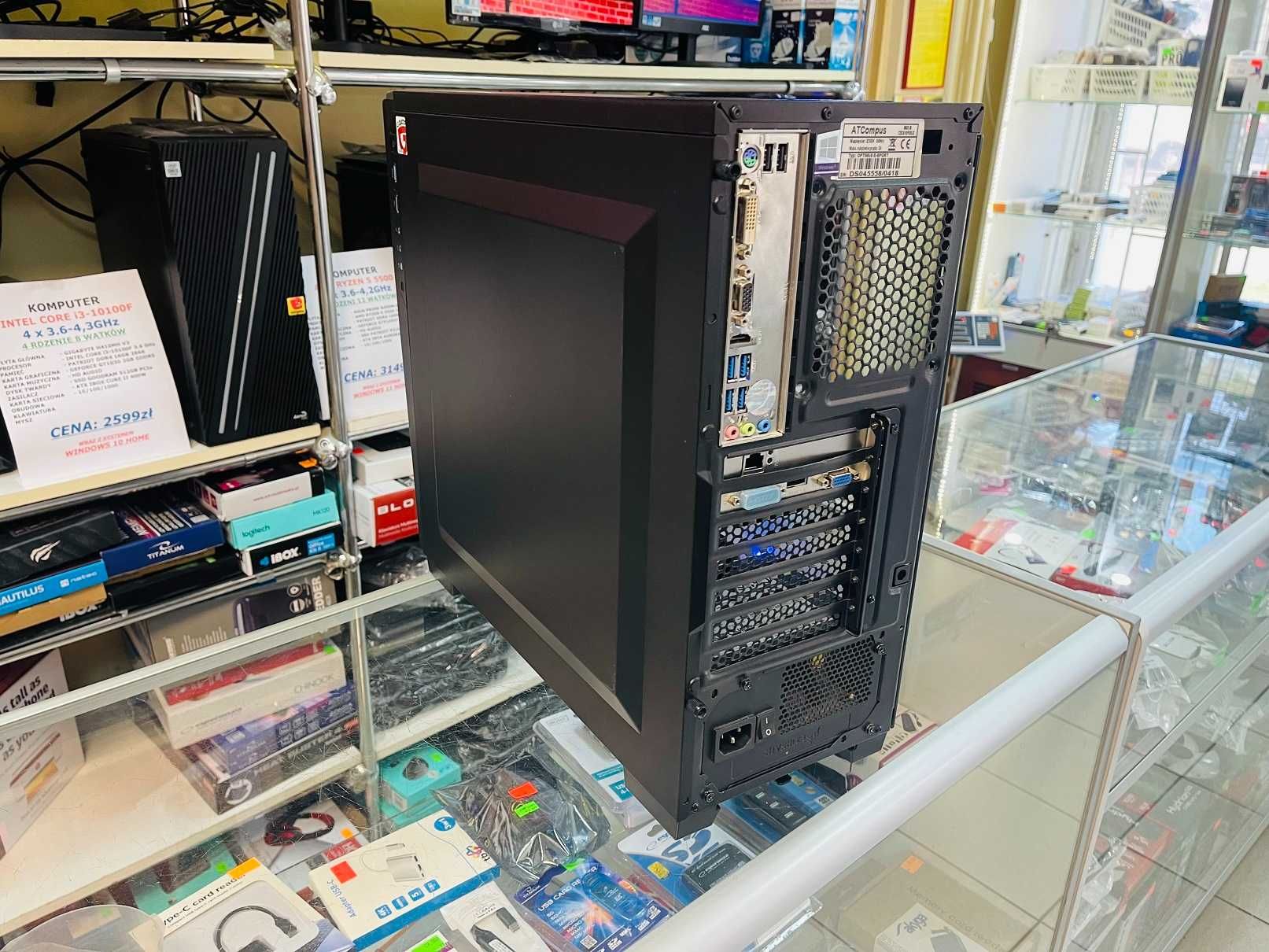 Komputer Quad-Core x4 Athlon 950 8GB ssd128 hdd500 r7 240 2gb Win 11 ...