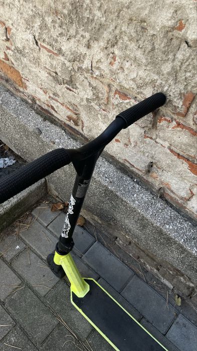 Hulajnoga wyczynowa oxelo mf100 limonkowa Warszawa Praga-Południe • OLX.pl