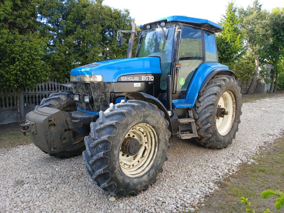 NEW HOLLAND 8670 renault fendt john deere case deutz Chlewice • OLX.pl