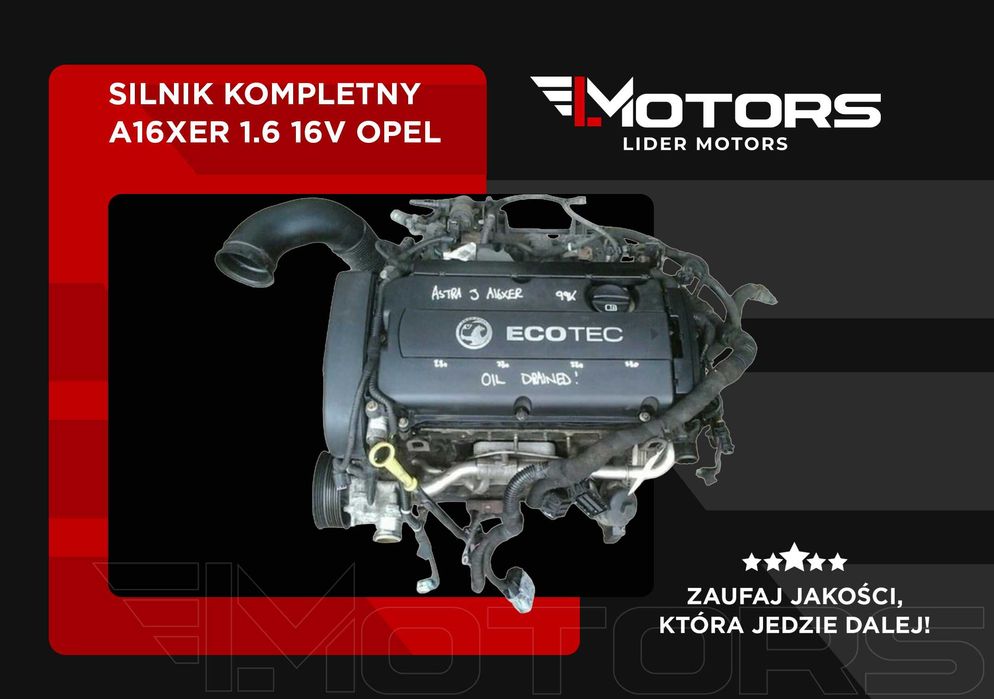 Silnik Kompletny A16XER 1.6 16V OPEL Kędzierzyn-Koźle Śródmieście • OLX.pl