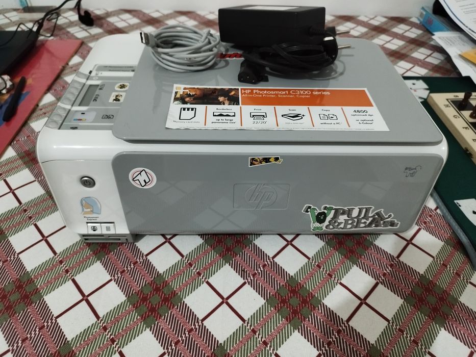 Impressora HP Photosmart c3100 series Antuzede E Vil De Matos • OLX ...