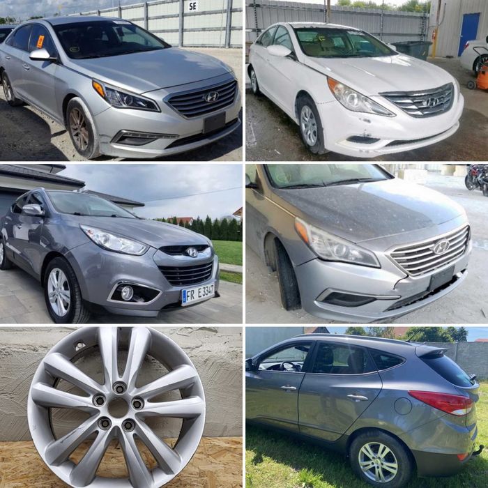 Разборка Hyundai Santa Fe Sonata YF LF 12-17 диски дверь кпп: 1 200 грн ...