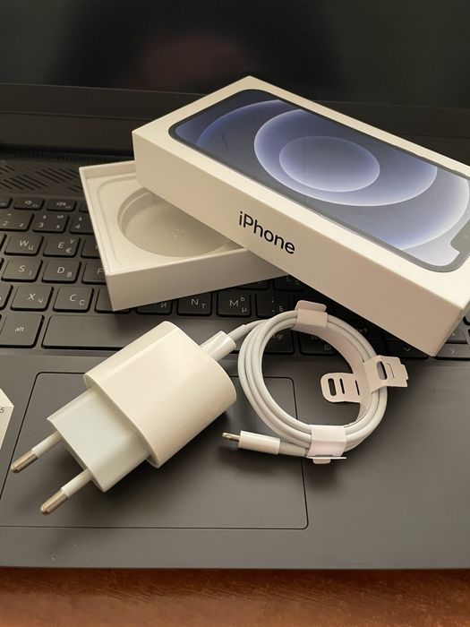 Оригінальна швидка зарядка айфон Блок USB-C 20w oem +зарядний кабель ...