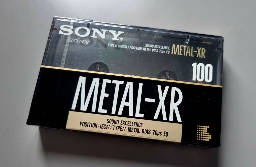Kaseta magnetofonowa SONY METAL-XR 100 Porzecze • OLX.pl